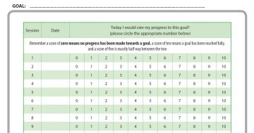 Goal Progress Chart - The Burden Basket